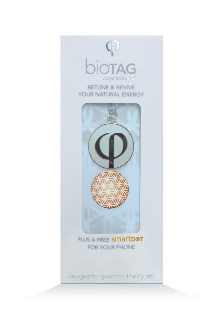 bioTAG (White) with free bioDOT – Yorkshire Flower Essences